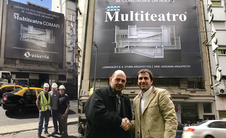 Avanza la fantÃ¡stica obra para ganar tres teatros en calle Corrientes ...