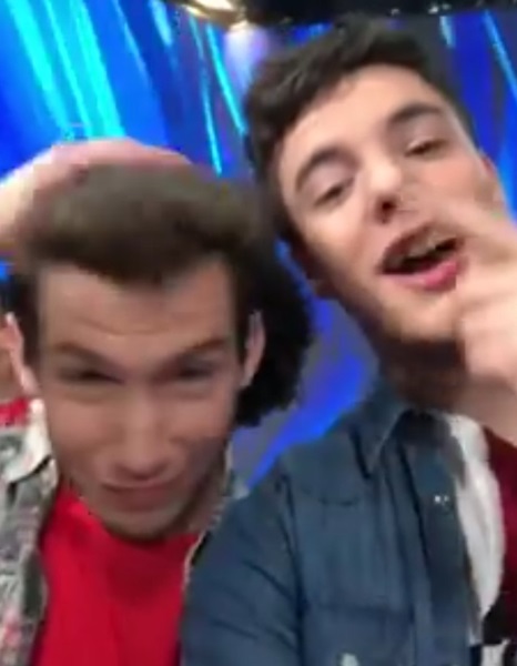 Tato Quattordio y Fausto Bengoechea, demorados al salir de "Showmatch ...