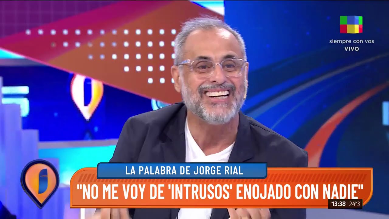 Jorge Rial: "Intrusos" se merece un reconocimiento" - laubfal