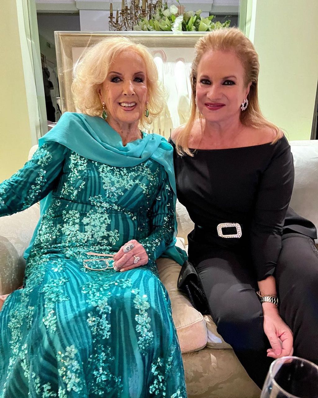 Por qué le falló Lucía "Pimpinela" Galán a Mirtha Legrand - laubfal