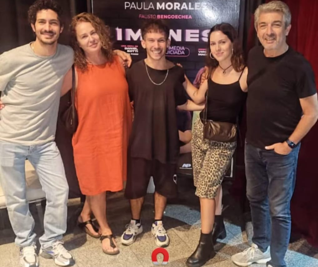Toda la familia Darin fue a apoyar al hijo de Alejandra - laubfal