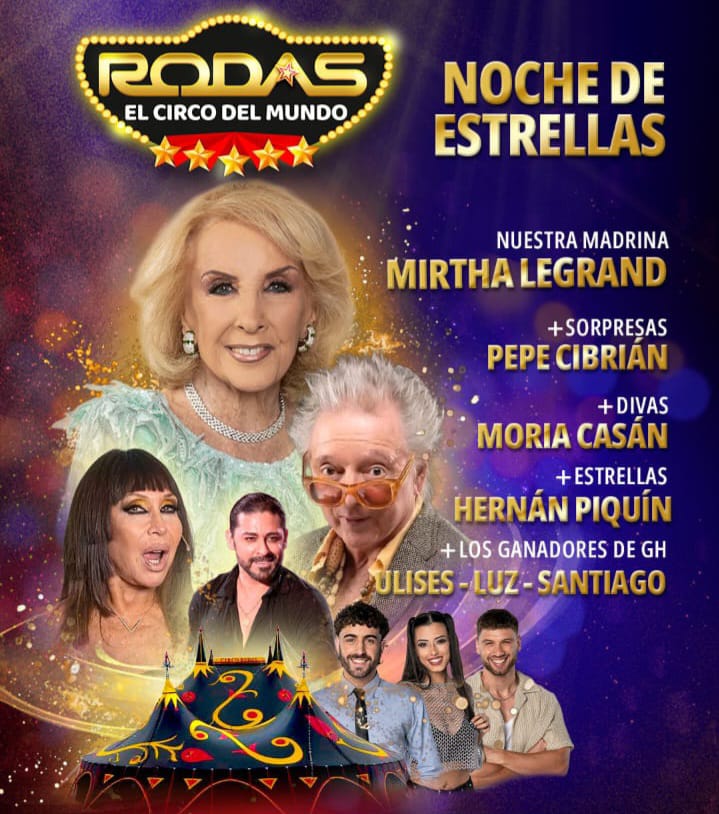 Se viene la gran noche del Circo Rodas - laubfal